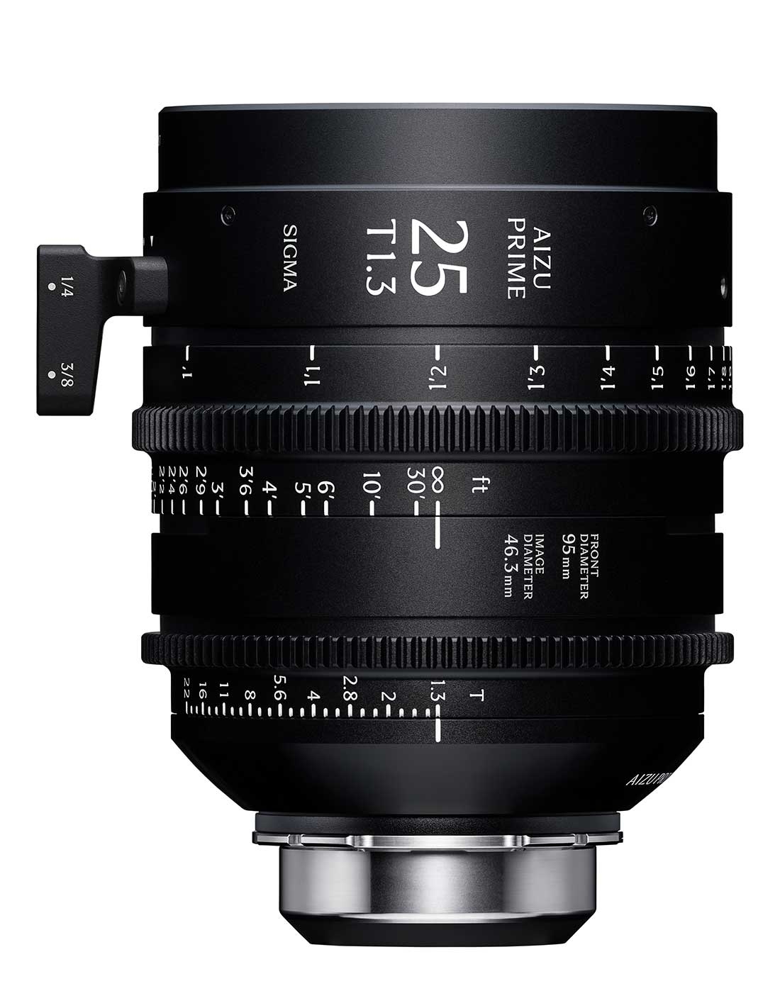 Sigma 25mm T1.3 LF Aizu Prime | Óptica de cine